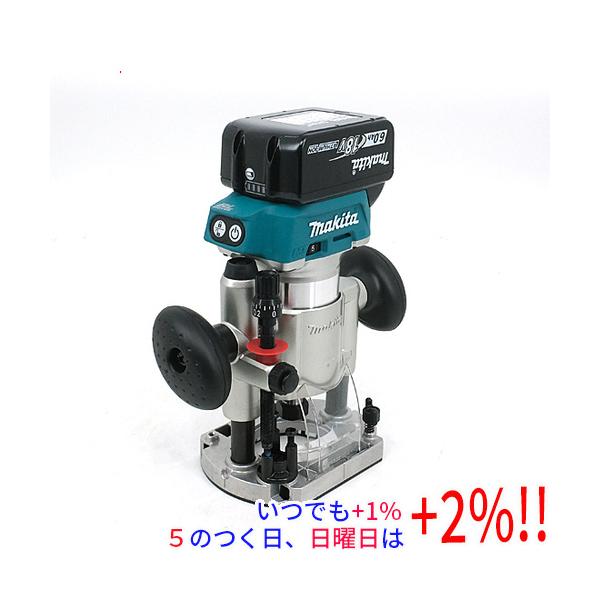 【商品名：】【新品(開封のみ)】 マキタ 充電式トリマ 18V RT51DRG　／　【商品状態：】新品未使用。開封のみの未使用品です。／ ／ （訳あり理由）／※ケース・付属品完備　／　【検索用キーワード：】≪即納≫ RT51DRG　／　【型...