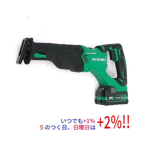 【商品名：】HiKOKI 充電式セーバソー 18V CR18DBL (LXPKZ)　／　【商品状態：】新品／ ／ 当店では電動工具に関しましての初期不良の対応期間を2週間と定めさせていただいております。／ それ以降の使用に関しましての不良は...