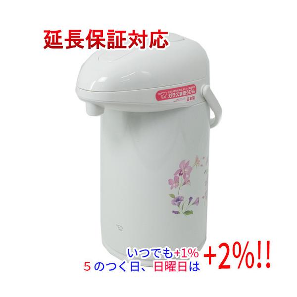 【商品名：】ZOJIRUSHI ガラスエアーポット 3.0L AB-RC30 FW リースフラワー　／　【商品状態：】新品です。　／　【検索用キーワード：】≪即納≫ AB-RC30 FW　／　【型番：】 AB-RC30　／　【商品説明：】●...