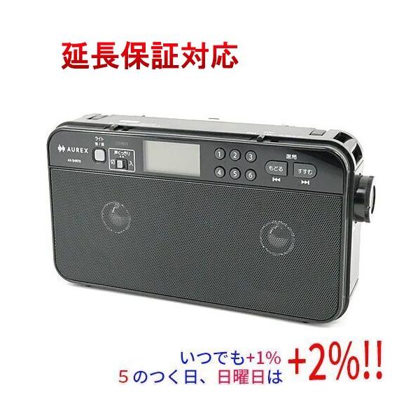 【商品名：】TOSHIBA LEDライト付きホームラジオ AUREX AX-SHR70(K) ブラック　／　【商品状態：】新品　／　【検索用キーワード：】≪東芝 即納≫ AUREX AX-SHR70 K  [ブラック]　／　【型番：】AUR...