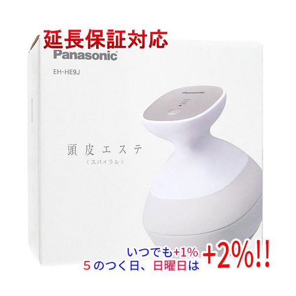 【商品名：】【新品訳あり(箱きず・やぶれ)】 Panasonic 頭皮エステ スパイラル EH-HE9J-S シルバー　／　【商品状態：】新品／ ／ （訳あり理由）／※外箱に破れや潰れ等の傷み、もしくは汚れがある商品となっております。パッケ...