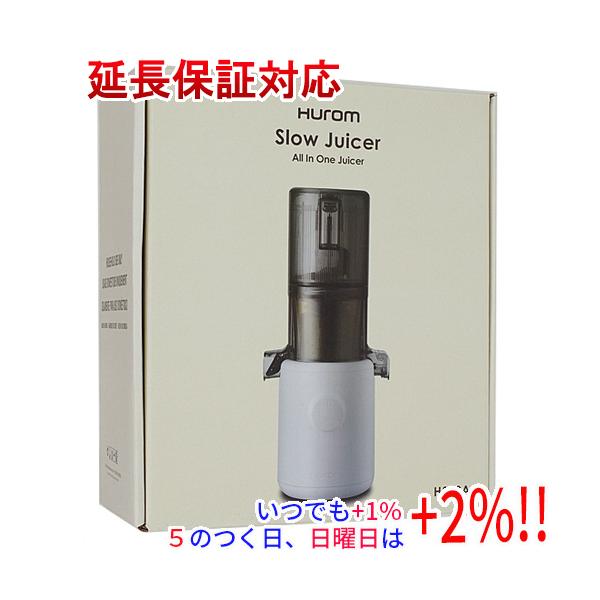 【商品名：】【新品(開封のみ・箱きず・やぶれ)】 HUROM スロージューサー H310A-BAC04WH ホワイト　／　【商品状態：】新品未使用。開封のみの未使用品です。 ／／（訳あり理由）／※外箱に破れや潰れ等の傷み、もしくは汚れがある...