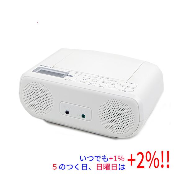 【商品名：】TOSHIBA CDラジオ AUREX AX-CR30(W) ホワイト　／　【商品状態：】新品の商品です。　／　【検索用キーワード：】≪東芝 即納≫ AUREX AX-CR30 W  [ホワイト]　／　【型番：】AUREX AX...