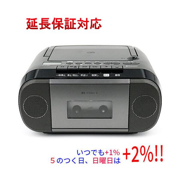 【商品名：】TOSHIBA CDラジオカセットレコーダー AUREX AX-KCR80(K) ブラック　／　【商品状態：】新品の商品です。　／　【検索用キーワード：】≪東芝 即納≫ AUREX AX-KCR80 K  [ブラック]　／　【型...