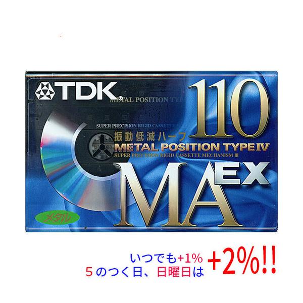 【商品名：】TDK カセットテープ メタルポジション MAEX-110 110分　／　【商品状態：】新品の商品です。　／　【検索用キーワード：】≪TDK≫ MAEX-110　／　【型番：】MAEX-110　／　