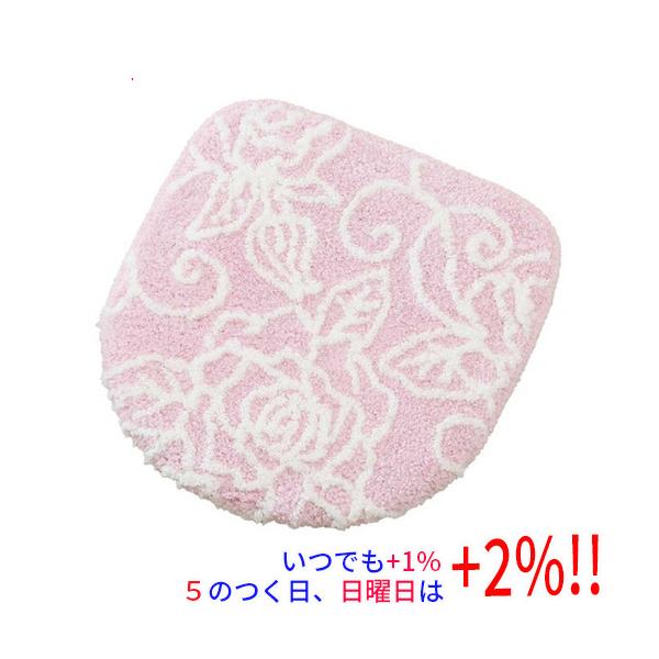 【商品名：】【新品(開封のみ)】 センコー トイレ 兼用フタカバー ローズ柄 エレガントなトイレシリーズ クリアローズ2 88282 ライトピンク　／　【商品状態：】新品未使用品です。　／　【検索用キーワード：】≪即納≫ 88282　／　【...