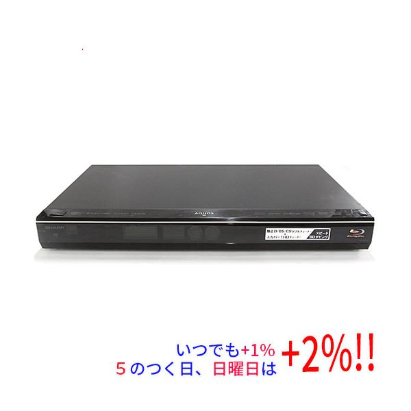 【商品名：】SHARP AQUOS ブルーレイディスクレコーダー BD-W510 リモコンなし　／　【商品状態：】動作確認済みの中古品です。／ ／ ※中古品ですので、傷、汚れ等ある場合がございます。／ ご理解の上、ご検討お願いします。　／　...