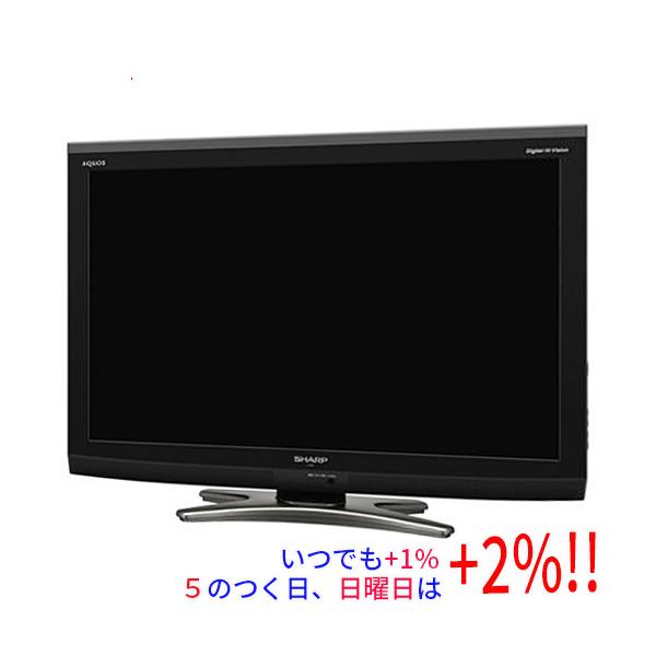 【商品名：】SHARP 32V型 ハイビジョン液晶テレビ AQUOS LC-32E7-B ブラック リモコンなし　／　【商品状態：】動作確認済みの中古品です。／ ／ ※中古品ですので、傷、汚れ等ある場合がございます。／ ご理解の上、ご検討お...