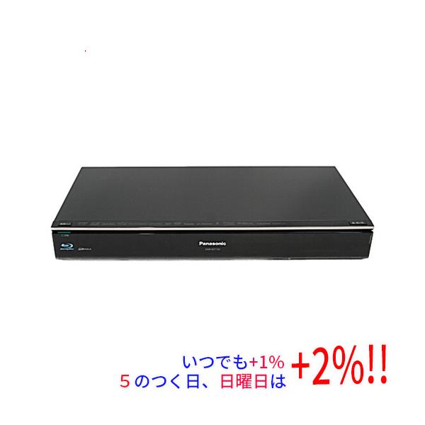 【商品名：】Panasonic ブルーレイディスクレコーダー DMR-BZT720-K リモコンなし　／　【商品状態：】動作確認済みの中古品です。／／※中古品ですので、傷、汚れ等ある場合がございます。／ご理解の上、ご検討お願いします。　／　...