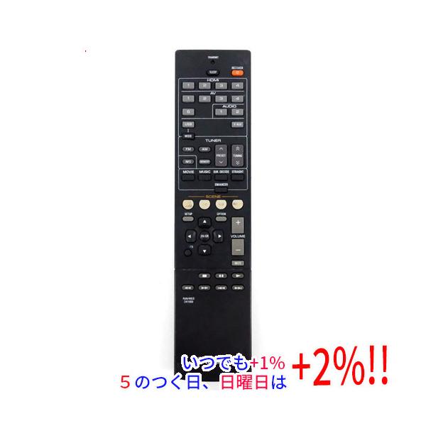 【商品名：】YAMAHA オーディオリモコン RAV463 ZA11350 本体いたみ　／　【商品状態：】動作確認済の中古品です。／／※本体に割れ・キズ・汚れなどの傷みが見られます。／／※中古品ですので、傷、汚れ等がございます。／ご理解の上...