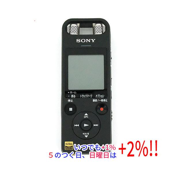 【商品名：】SONY ステレオICレコーダー ICD-SX2000/B 本体のみ　／　【商品状態：】動作確認済の中古品です。／／※中古品ですので、傷、汚れ等ある場合がございます。／ご理解の上、ご検討お願いします。　／　【検索用キーワード：】...