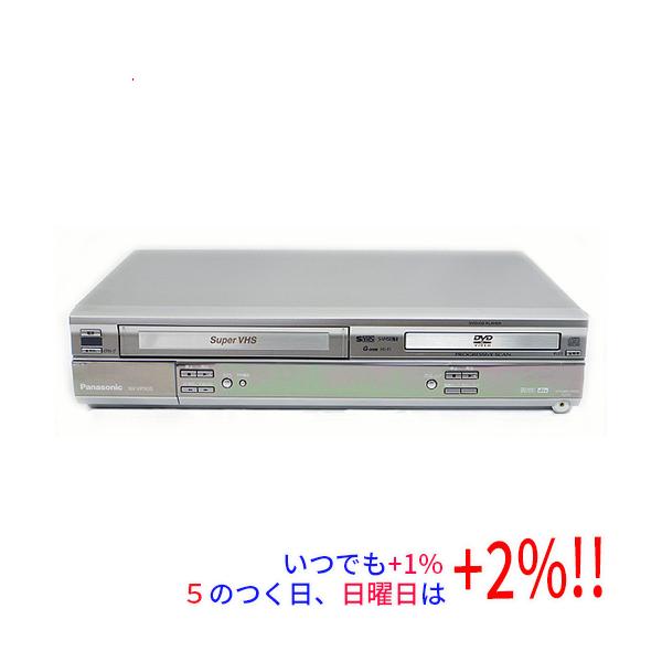【商品名：】Panasonic ビデオ一体型DVDプレーヤー NV-VP50S リモコン付き リモコンいたみ　／　【商品状態：】動作確認済みの中古品です。／ ／ ※リモコンに日焼け、文字の書き込みがあります。／ ／ ※中古品ですので、傷、汚...