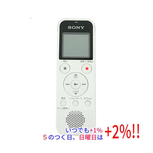 【商品名：】SONY ステレオICレコーダー ICD-PX470F(W) 元箱あり　／　【商品状態：】動作確認済の中古品です。／／※中古品ですので、傷、汚れ等ある場合がございます。／ご理解の上、ご検討お願いします。　／　【検索用キーワード：...