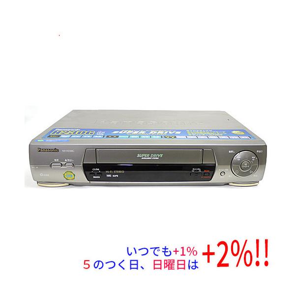 【商品名：】Panasonic VHSハイファイビデオ NV-H230G　／　【商品状態：】動作確認済みの中古品です。／ ／ ※中古品ですので、傷、汚れ等ある場合がございます。／ ご理解の上、ご検討お願いします。　／　【検索用キーワード：】...