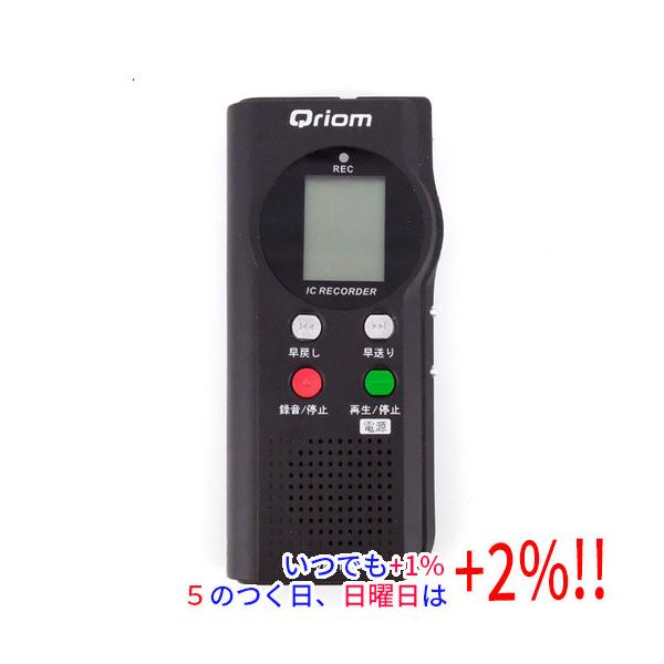 【商品名：】YAMAZEN デジタルボイスレコーダー YVR-120(B)　／　【商品状態：】動作確認済の中古品です。／ ／ ※中古品ですので、傷、汚れ等ある場合がございます。／ご理解の上、ご検討お願いします。　／　【検索用キーワード：】≪...