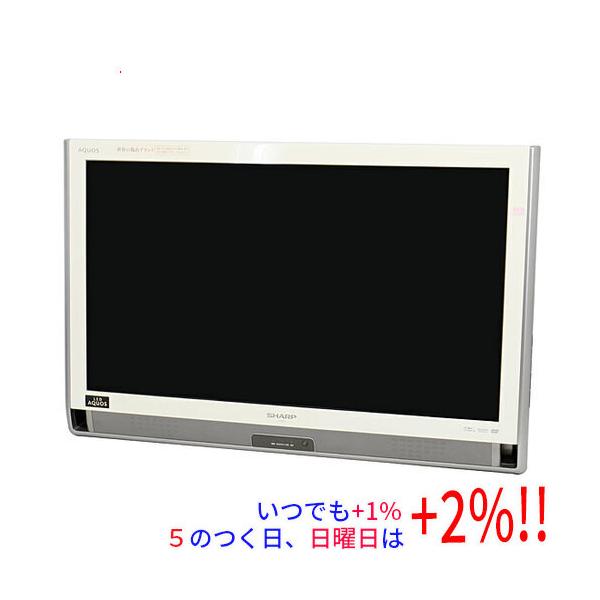 【商品名：】SHARP 32V型 ハイビジョン液晶テレビ AQUOS LC-32DX3-W ホワイト スタンドなし 本体いたみ　／　【商品状態：】動作確認済みの中古品です。／／※スタンドはありません。壁掛け金具が付いています。／／※本体に割...