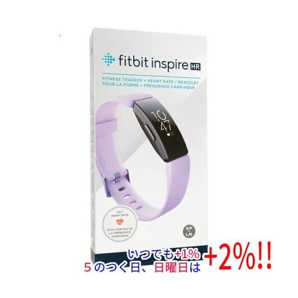【商品名：】Fitbit 活動量計 Fitbit Inspire HR FB413LVLV-FRCJK ライラック 未使用　／　【商品状態：】未使用品です。／ ／ ※メーカー保証は受けられません。ご理解の上ご検討お願いします。　／　【検索用...