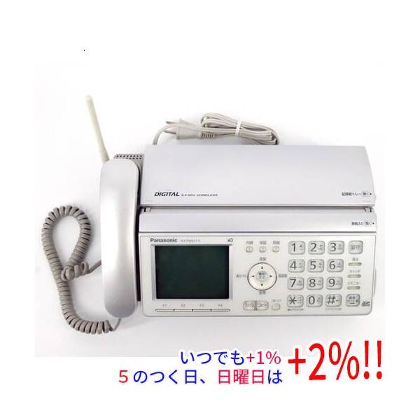 【商品名：】Panasonic パーソナルファクス KX-PW621-S 本体のみ　／　【商品状態：】動作確認済みの中古品です。／ ／ ※中古品ですので、傷、汚れ等ある場合がございます。／ ご理解の上、ご検討お願いします。　／　【検索用キー...