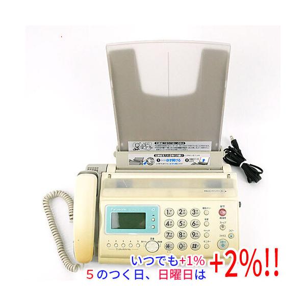 【商品名：】Panasonic パーソナルファクス KX-PW95-W 本体のみ 本体いたみ　／　【商品状態：】動作確認済みの中古品です。／／※本体に日焼けがあります。／／※中古品ですので、傷、汚れ等がございます。／ご理解の上、ご検討お願い...