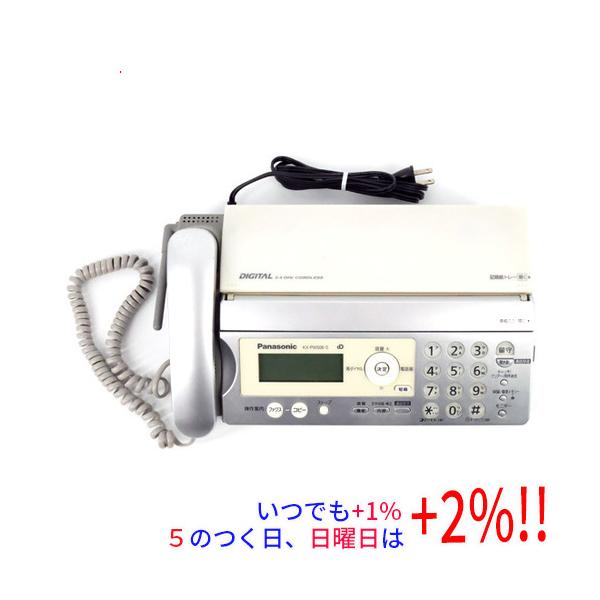 【商品名：】Panasonic 普通紙ファクス KX-PW506-S 本体のみ 本体いたみ　／　【商品状態：】動作確認済みの中古品です。／／※本体が日焼けしています。／／※中古品ですので、傷、汚れ等がございます。／ご理解の上、ご検討お願いし...