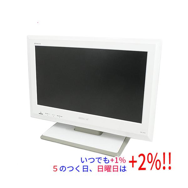 【商品名：】SONY 19V型 LED液晶テレビ BRAVIA KDL-19J5(W) セラミックホワイト リモコンなし　／　【商品状態：】動作確認済みの中古品です。／※中古品のため、使用感や傷、汚れ等がある場合がございます。　／　【検索用...