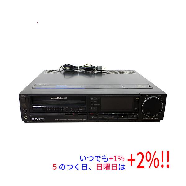 【商品名：】SONY ベータビデオデッキ SL-HF900 本体いたみ　／　【商品状態：】動作確認済みの中古品です。／／※本体に割れが見られます。／／※中古品ですので、傷、汚れ等がございます。／ご理解の上、ご検討お願いします。　／　【検索用...