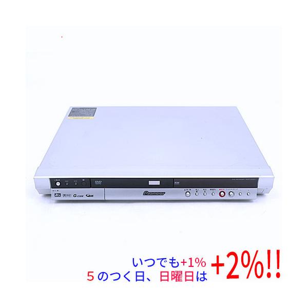 【商品名：】Pioneer DVDレコーダー DVR-520H-S リモコンなし　／　【商品状態：】動作確認済みの中古品です。／※中古品のため、使用感や傷、汚れ等がある場合がございます。　／　【検索用キーワード：】≪パイオニア≫ DVR-5...