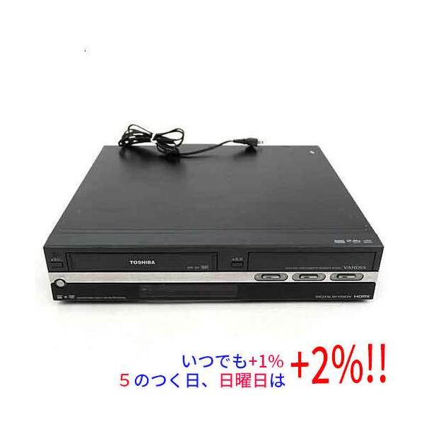 【商品名：】TOSHIBA VTR一体型HDD＆DVDレコーダー RD-W301 本体いたみ　／　【商品状態：】動作確認済みの中古品です。／／※本体に割れ・キズ・汚れなどの傷みが見られます。／／※中古品ですので、傷、汚れ等がございます。／ご...