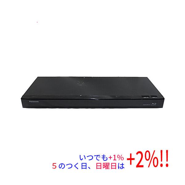 【商品名：】Panasonic ブルーレイディスクレコーダー DMR-BRS510 リモコンなし 本体いたみ　／　【商品状態：】動作確認済みの中古品です。／／※前カバーの片側ヒンジが割れています。／／※中古品ですので、傷、汚れ等がございます...