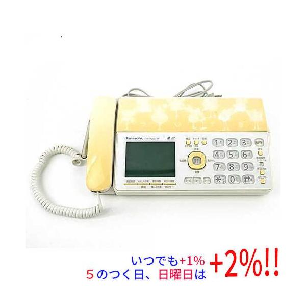 【商品名：】Panasonic 普通紙ファクス KX-PD502-W 本体のみ 本体いたみ　／　【商品状態：】動作確認済みの中古品です。／※中古品のため、使用感や傷、汚れ等がある場合がございます。／日焼けによる色あせがございます。／※外観上...