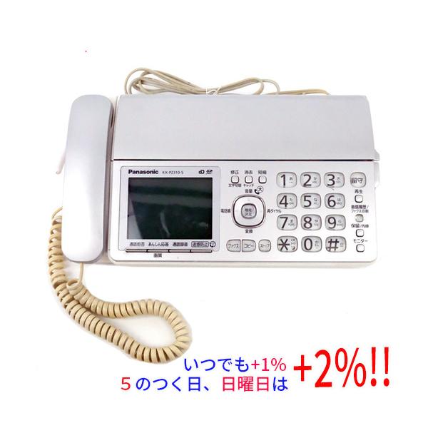 【商品名：】Panasonic 普通紙ファクス 親機のみ KX-PZ310-S 本体のみ　／　【商品状態：】動作確認済みの中古品です。／※中古品のため、使用感や傷、汚れ等がある場合がございます。　／　【検索用キーワード：】≪パナソニック F...