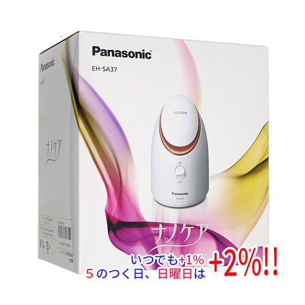 【商品名：】Panasonic スチーマー ナノケア EH-SA37-P 本体いたみ 元箱あり　／　【商品状態：】動作確認済みの中古品です。／※中古品のため、使用感や傷、汚れ等がある場合がございます。／日焼けによる色あせがございます。／※外...