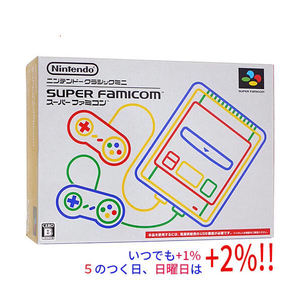 【商品名：】【新品訳あり(箱きず・やぶれ)】 任天堂 ニンテンドークラシックミニ スーパーファミコン　／　【商品状態：】新品 ／ ／ （訳あり理由）／※外箱に破れや潰れ等の傷み、もしくは汚れがある商品となっております。／ パッケージ内部に影...