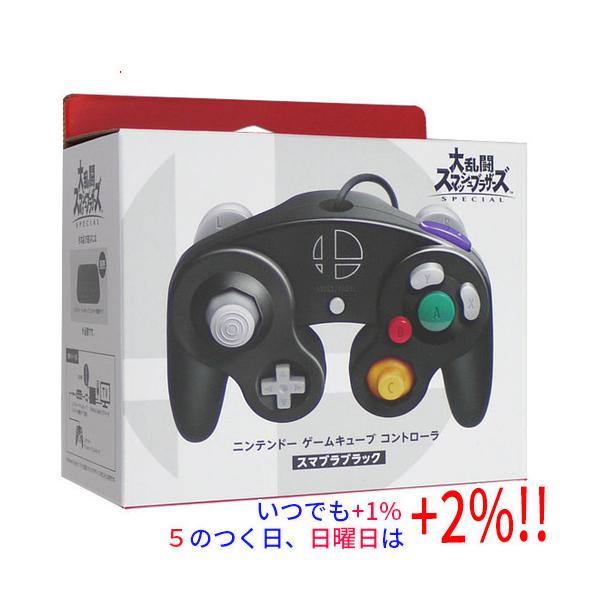 【商品名：】任天堂 ニンテンドー ゲームキューブ コントローラ HAC-A-GCCKE スマブラブラック　／　【商品状態：】新品　／　【検索用キーワード：】≪ゲーム周辺機器≫ ニンテンドー ゲームキューブ コントローラ HAC-A-GCCK...