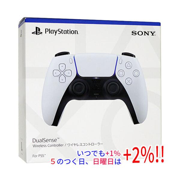 【商品名：】【新品訳あり(箱きず・やぶれ)】 SONY ワイヤレスコントローラー DualSense CFI-ZCT1J　／　【商品状態：】新品です。 ／ ／ （訳あり理由）／※外箱に破れや潰れ等の傷み、もしくは汚れがある商品となっておりま...
