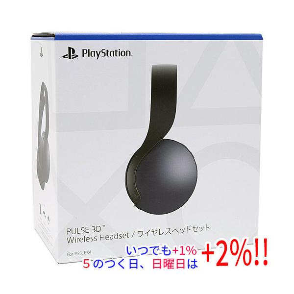 【商品名：】SONY ワイヤレスヘッドセット PULSE 3D CFI-ZWH1J01 ミッドナイト ブラック　／　【商品状態：】新品です。　／　【検索用キーワード：】≪PS5 SIE SCE ゲーム周辺機器≫ PULSE 3D CFI-Z...