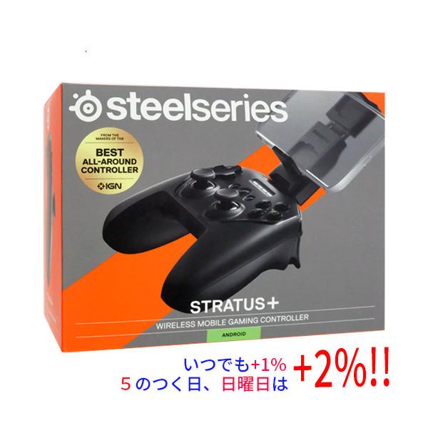 【商品名：】SteelSeries ワイヤレスゲーミングコントローラー Stratus+ 69076　／　【商品状態：】新品　／　【検索用キーワード：】≪ゲーム周辺機器≫ Stratus+ 69076　／　【型番：】Stratus+ 690...