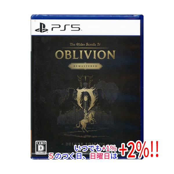 【商品名：】The Elder Scrolls IV： Oblivion Remastered - Deluxe Edition PS5　／　【商品状態：】新品です。／／※本商品は、製品の性質上、開封後の返品はお受けできませんのでご了承くだ...