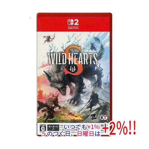 【商品名：】WILD HEARTS S(ワイルドハーツ S) Nintendo Switch 2　／　【商品状態：】新品です。／／※本商品は、製品の性質上、開封後の返品はお受けできませんのでご了承ください。　／　【検索用キーワード：】≪Ni...