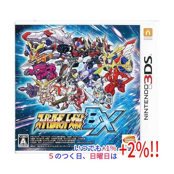 【商品名：】スーパーロボット大戦BX 3DS　／　【商品状態：】新品です。／／※本商品は、製品の性質上、開封後の返品はお受けできませんのでご了承ください。　／　【検索用キーワード：】≪バンダイナムコゲームス ニンテンドー3DS バンダイナム...