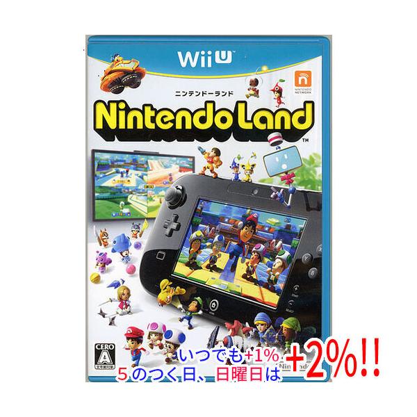 【商品名：】Nintendo Land Wii U　／　【商品状態：】開封済みの中古品です。☆ケース・説明書付き！／／※本商品は、製品の性質上、返品はお受けできませんのでご了承ください。　／　【検索用キーワード：】≪任天堂 ソフト≫ Nin...