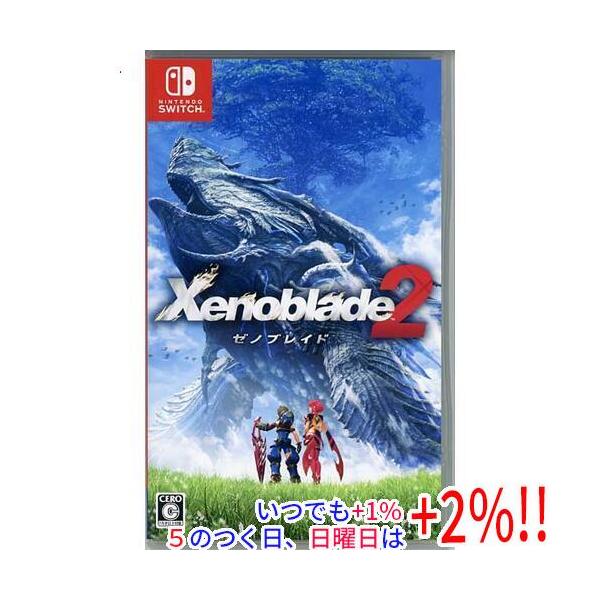 【商品名：】Xenoblade2(ゼノブレイド2) Nintendo Switch　／　【商品状態：】開封済みの中古品です。☆ケース付き！／／※本商品は、製品の性質上、返品はお受けできませんのでご了承ください。　／　【検索用キーワード：】≪...