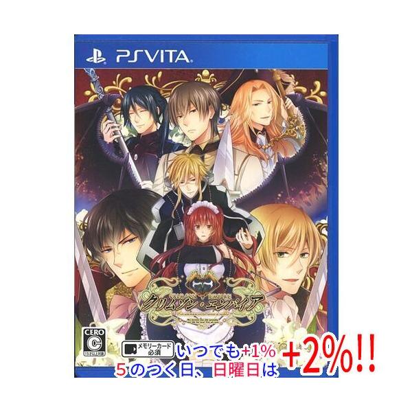 【商品名：】新装版 クリムゾン・エンパイア PS Vita　／　【商品状態：】開封済みの中古品です。☆ケース付き！／／※本商品は、製品の性質上、返品はお受けできませんのでご了承ください。　／　【検索用キーワード：】≪Vita PlaySta...
