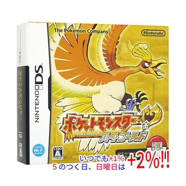 【商品名：】ポケットモンスター ハートゴールド DS ポケウォーカー付き　／　【商品状態：】開封済みの中古品です。☆ケース・説明書付き！※ポケウォーカーの取扱説明書はありません。／ ／ ※ポケウォーカーに装着されているボタン電池は動作確認用...