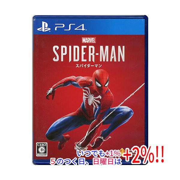 【商品名：】Marvel’s Spider-Man(マーベル スパイダーマン) PS4　／　【商品状態：】開封済みの中古品です。☆ケース付き！／／※本商品は、製品の性質上、返品はお受けできませんのでご了承ください。　／　【検索用キーワード：...