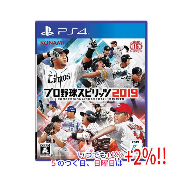 【商品名：】プロ野球スピリッツ2019 PS4　／　【商品状態：】開封済みの中古品です。☆ケース・説明書付き！／／※本商品は、製品の性質上、返品はお受けできませんのでご了承ください。　／　【検索用キーワード：】≪プレイステーション4 ソフト...