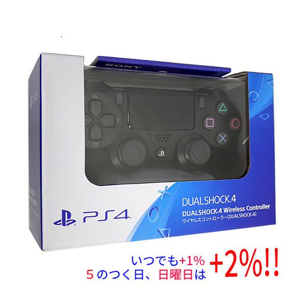 【商品名：】SONY ワイヤレスコントローラー DUALSHOCK4 ジェット・ブラック CUH-ZCT2J 本体のみ 元箱あり　／　【商品状態：】動作確認済みの中古品です。／ ／ ※中古品ですので、傷、汚れ等ある場合がございます。／ ご理...
