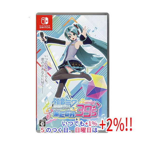 【商品名：】初音ミク Project DIVA MEGA39’s Nintendo Switch　／　【商品状態：】開封済みの中古品です。☆ケース・説明書付き！／／※本商品は、製品の性質上、返品はお受けできませんのでご了承ください。　／　【...
