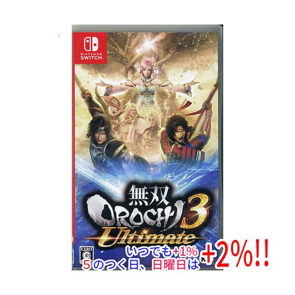 【商品名：】無双OROCHI 3 Ultimate Nintendo Switch　／　【商品状態：】開封済みの中古品です。☆ケース付き！／／※本商品は、製品の性質上、返品はお受けできませんのでご了承ください。　／　【検索用キーワード：】≪...