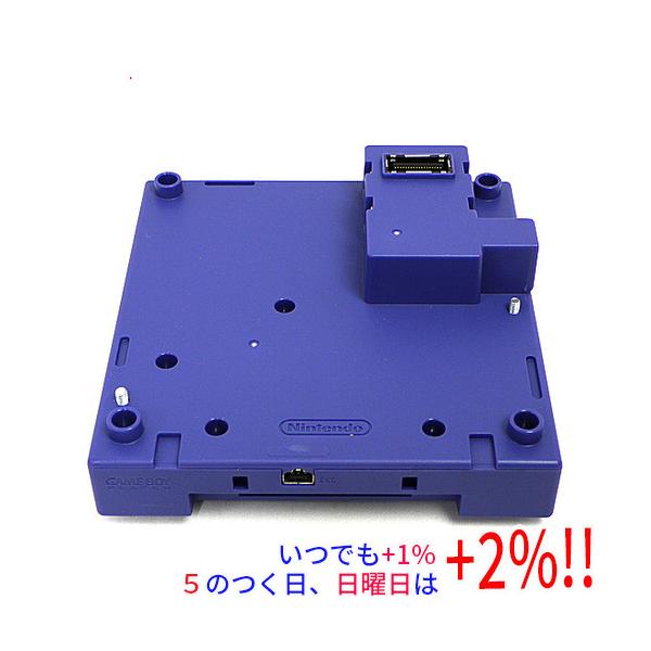 【商品名：】任天堂 ゲームボーイプレーヤー バイオレット 本体のみ　／　【商品状態：】動作確認済みの中古品です。／ ／ ※中古品ですので、傷、汚れ等ある場合がございます。／ ご理解の上、ご検討お願いします。　／　【検索用キーワード：】≪ゲー...